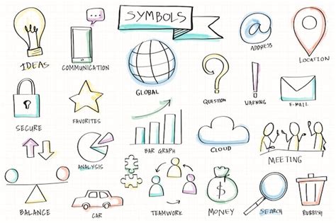 Vecteurs Et Illustrations De Symbole Dessin En Téléchargement Gratuit
