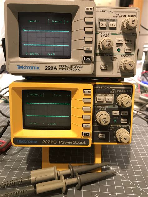 Tektronix 222 And 222ps Scopes Page 1