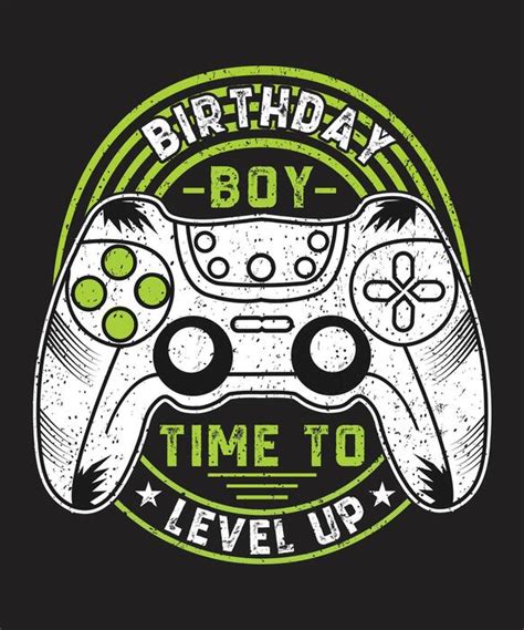 Gamer Birthday Vector Art Icons And Graphics For Free Download