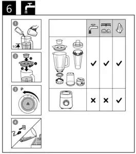 PHILIPS HR3571 Blender User Manual