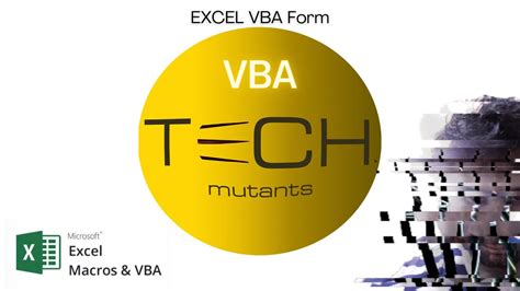 Microsoft Excel Vba User Form Youtube