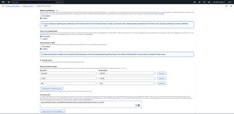 firehose dynamic partitioning 艾倫的開發心路歷程