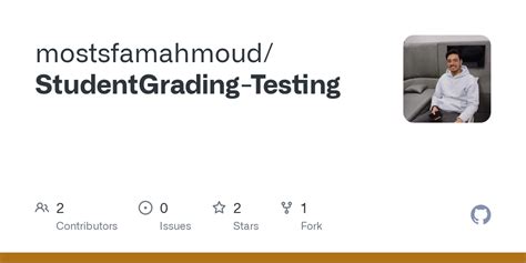 Github Mostsfamahmoudstudentgrading Testing