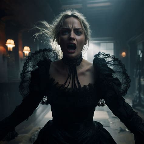 Margot Robbie Gothic Ai By Hellstone65 On Deviantart