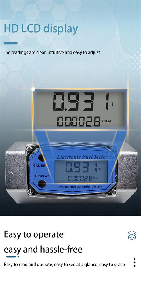 Yueer Digital Turbine Flow Meter Precision And Custom Support