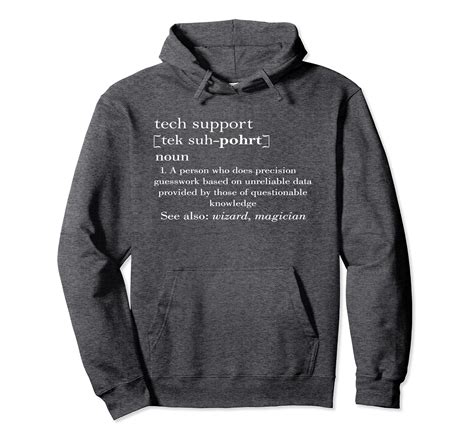 funny tech support hoodie geek computer nerd colonhue