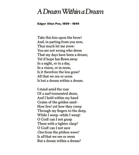 Edgar Allan Poe Unrequited Love Poems