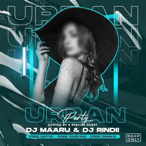 클럽 Dj 파티 전단지 소셜 미디어 게시물 Png Psd 무료 다운로드 Pikbest