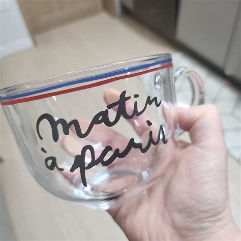 모던하우스 글라스 유리컵 커피잔 본보이지 본보야지 파리 Von Voyage Paris ☕️ 예뻐요 일상 그 아름다움 The Beauty Of Life