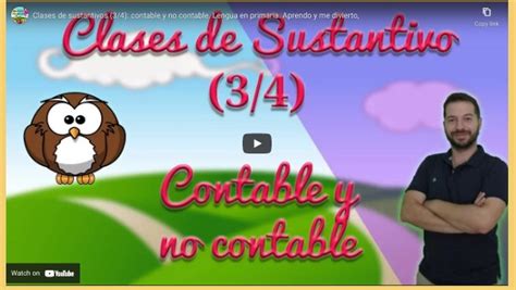 LENGUA CLASE SUSTANTIVOS CONTABLES Y NO CONTABLES