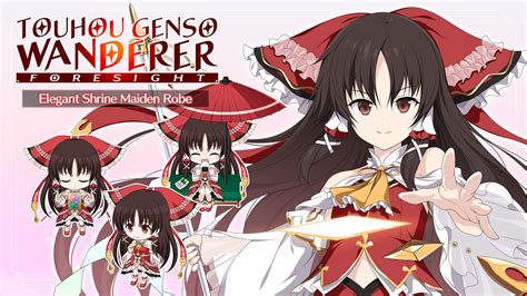 Reimu Hakurei Elegant Shrine Maiden Robe Para Nintendo Switch Sitio Oficial De Nintendo Para