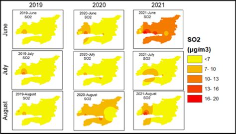 So2 Concentrations For Summer Download Scientific Diagram