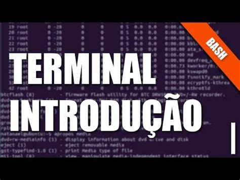 Bash E Terminal Linux I Familiarizando Se YouTube