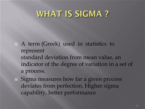 What Is Six Sigma Quality Management Presentation