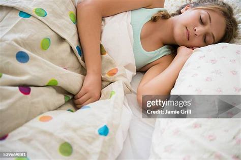 Tween Girl Sleeping In Bed Photos And Premium High Res Pictures Getty