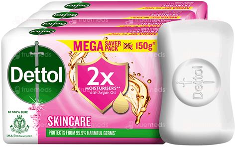 Dettol Skincare 2x Soap 150gm Pack Of 4 Uses Side Effects Dosage