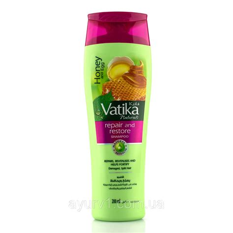 Шампунь Ватика яйцо и мед, для восстановления волос / DABUR VATIKA ...