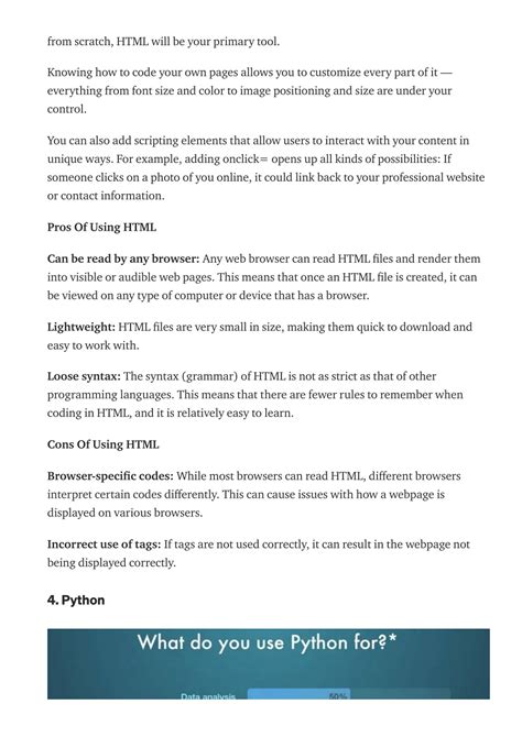 Ppt 8 Flawless Programming Languages For Web Development Powerpoint