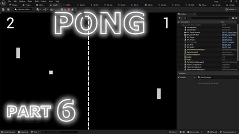 Recreating Pong in Unreal Engine | Part 6 - Title Screen - YouTube