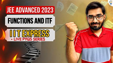 Iit Express Jee Advanced Pyqs Functions And Inverse Trigonometric Functions Nishant Vora