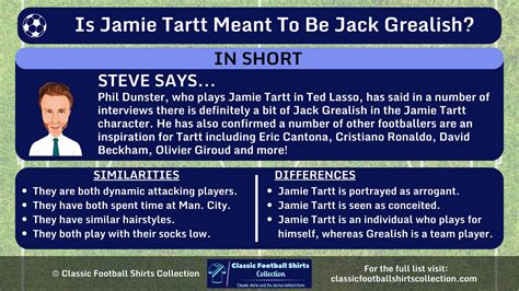 Infographic Is Jamie Tartt Meant To Be Jack Grealish Classic Football