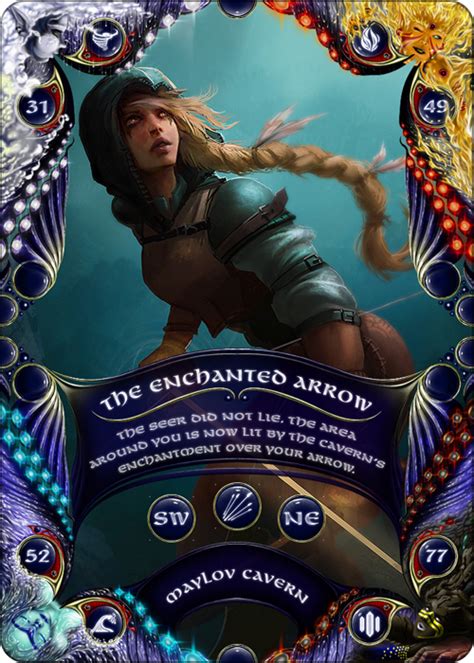 Card Illustrated Past Age Photoshop Gimp Card Game Design