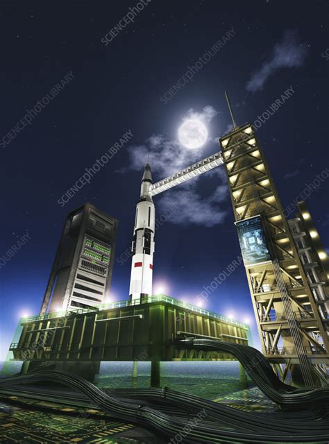 Computational Demands Of Space Technology Conceptual Illustration