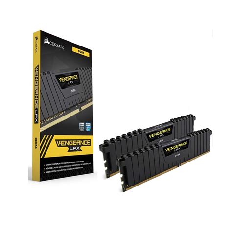 رم استوک کورسیر 16 دوآل مدل Corsair Vengeance 16gb Lpx 3200mhz پالس پی سی