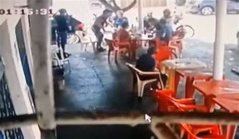 VÍdeo Sargento Da Pm Reage A Tentativa De Assalto E Mata Suspeito Em Bar