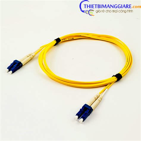 Dây nhảy quang Single mode LC LC Thiết bị mạng giá rẻ