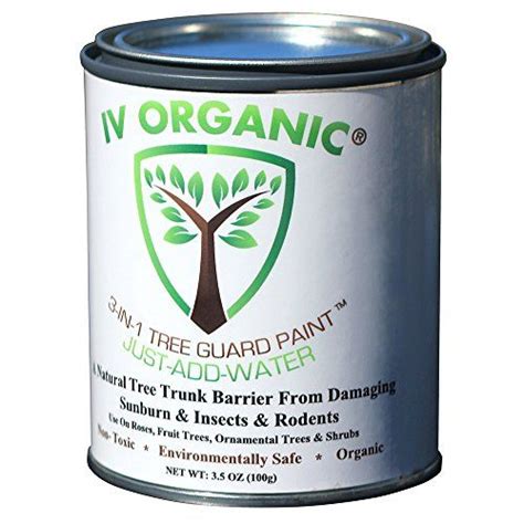 Iv Organic 35 Oz Tree Guard Paint Protection White