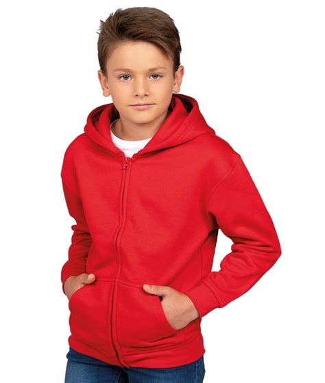 Felpa Bambini Con Zip E Cappuccio Jhk Asi Swrkhood