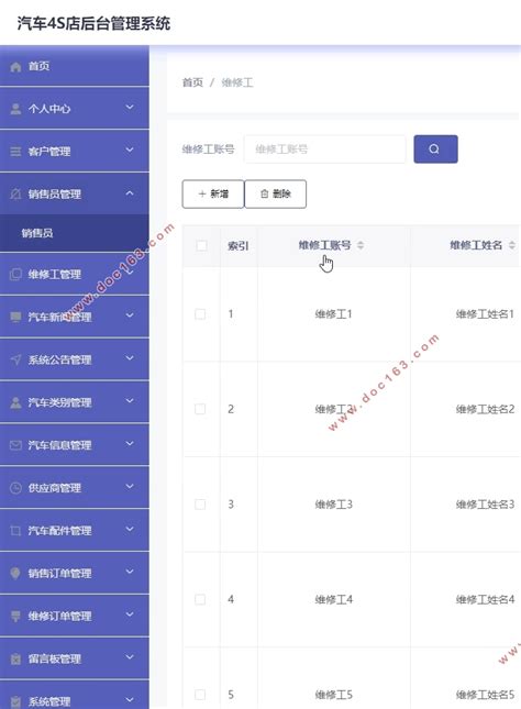 vue基于ssm的汽车4s店后台管理系统的设计与实现 mysql 含录像 javaweb 毕业设计论文网