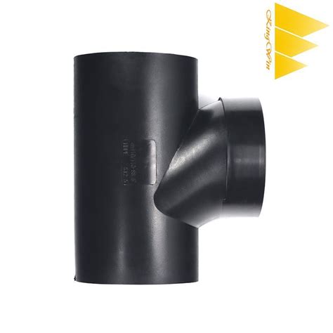 Hdpe Siphon Drainage Pipe Fittings Buttfusion Water Tee Hdpe Fittings And Buttfusion