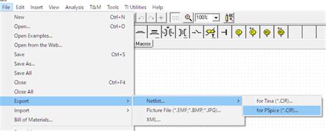 TINA TI Conversion File From TINA To Pspice Amplifiers Forum Amplifiers TI E E Support Forums