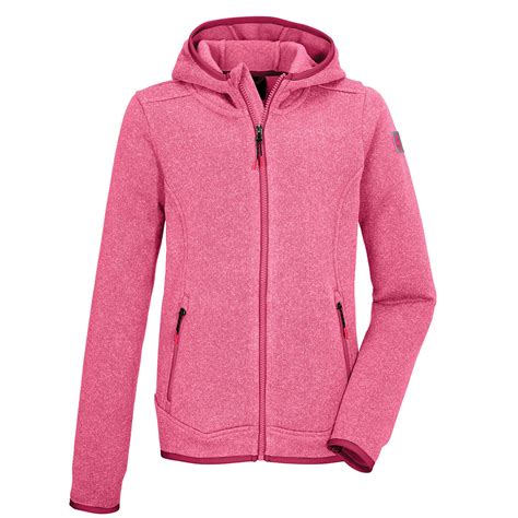 Girls Killtec Knitted Fleece Jacket — Winnipeg Outfitters