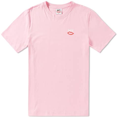 Sex Skateboards Mini Logo Tee Pink End Gb