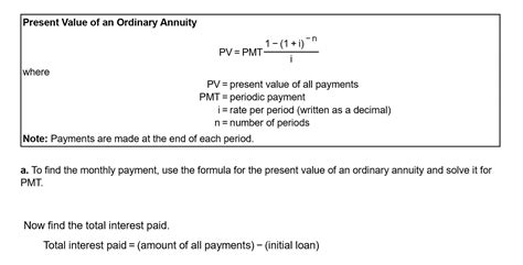 Answered Present Value Of An Ordinary Annuity 1 Bartleby