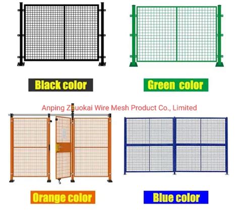 Welded Wire Mesh Warehouse Net Isolation Partition Netting Workshop Metal Network Robot Safety