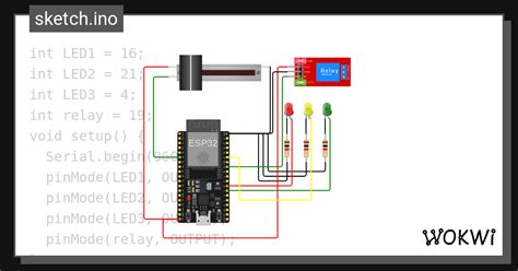 รดน้ำ Wokwi Esp32 Stm32 Arduino Simulator