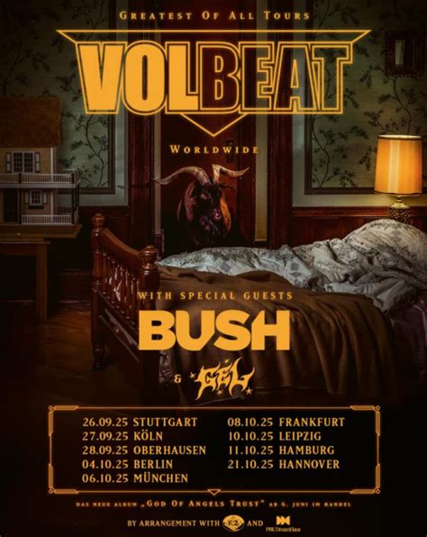 Neue Single Neues Album Neue Tour Volbeat Im September Und Oktober