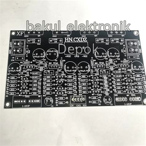 Jual Pcb Amplifier Stereo Ocl Simetris Pcb Import 150w X2 Shopee