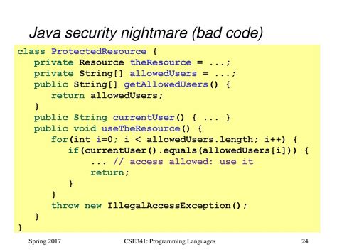 Cse341 Programming Languages Lecture 3 Local Bindings Options Benefits Of No Mutation Dan