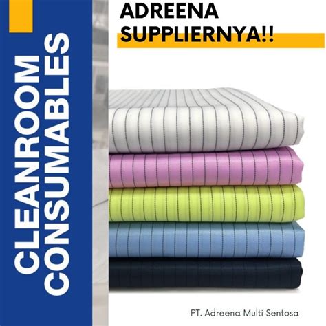 Jual Kain Antistatic Esd Cleanroom Bahan Kain Esd Meteran Kain Esd
