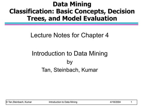 Chap4basicclassification2ppt Chap4basicclassification2ppt