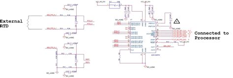Ads1248 Schematic For 2 Wire Pt1000 Rtd Data Converters 42 Off
