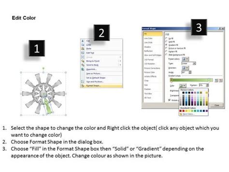 Converging Steps Of A Single Process Relative Circular Arrow Diagram PowerPoint Template