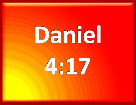 Daniel 4 17 This Matter Is By The Decree Of The Watchers And The