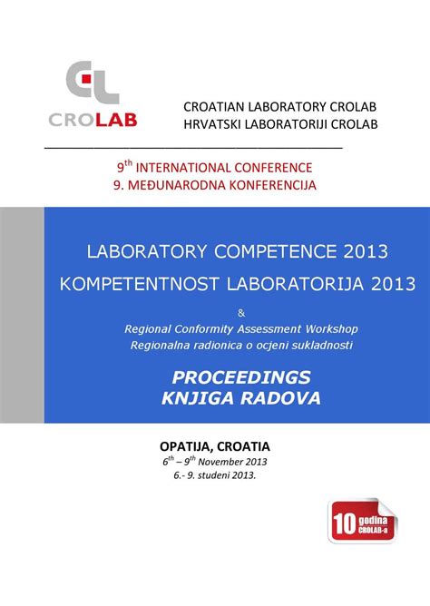 Interlaboratory Comparison In The Range From 0 To 0 1 Mpa For Croatian Accredited Laboratorie By