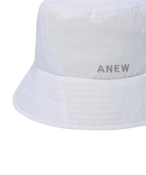 Unisex Blocking Hat White Anew Golf Usa